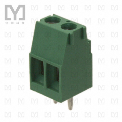 284392-2【TERM BLK 2P SIDE ENT 3.81MM PCB】