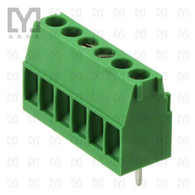 284391-6【TERM BLK 6POS SIDE ENT 3.5MM PCB】