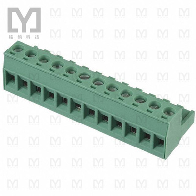 1757116【TERM BLOCK PLUG 12POS STR 5.08MM】