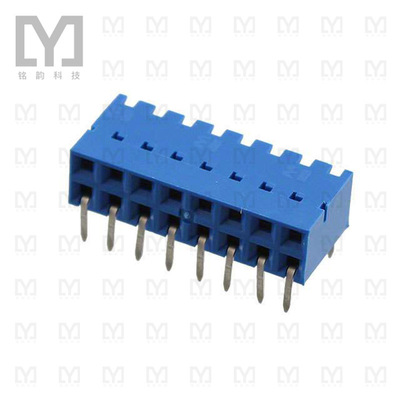 89883-308LF【CONN RCPT 16POS 0.1 GOLD PCB R/A】