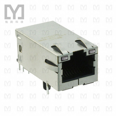 0826-1C1T-23-F【CONN MAGJACK 1PORT 1000 BASE-T】