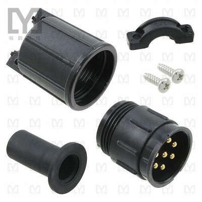 15182-7PG-331【CONN RCPT MALE 7POS SOLDER CUP】