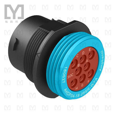 AHDP04-18-08SR-WTA【SIZE 18 RECEPTACLE WITH 8 POSITI】