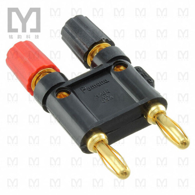 5405【CONN BIND POST DL FLUTD BLK/RED】