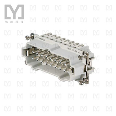 1207500000【INSERT MALE 16POS+1GND SCREW】