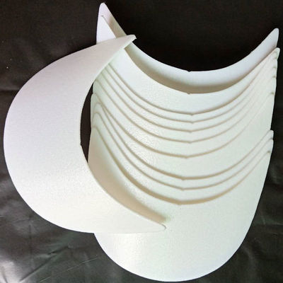 加厚帽檐材料手工编织棒球鸭舌帽帽檐材料diy钩编毛线帽舌片材料