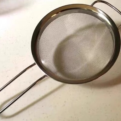 IKEA正品宜家克洛克伦 滤碗 2.0 公升不锈钢带把漏勺国内代购