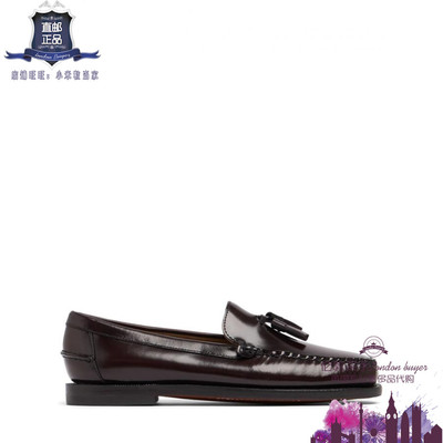 英国代购 女士新款 Sebago 光滑皮革乐福鞋 正品直邮