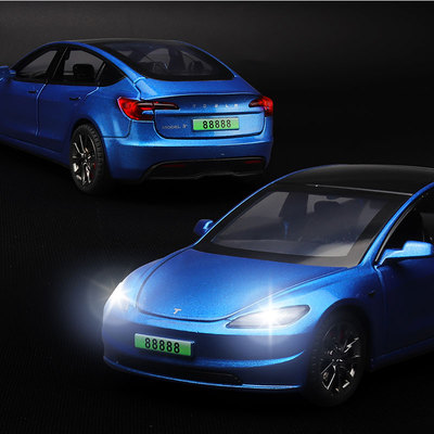 1/32特斯拉model3焕新版合金模型