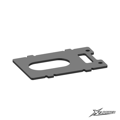 小罗模型 XLPower Stratos200 尾管座碳板直升机配件 XL20B100