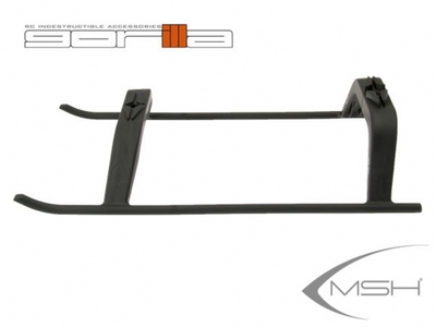 小罗模型 MSH PROTOS 700/700N 黑色脚架 直升机配件 MSH71172