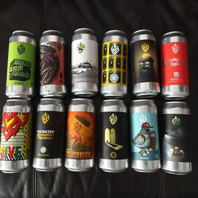 美国进口僧侣高分尖货IPA啤酒