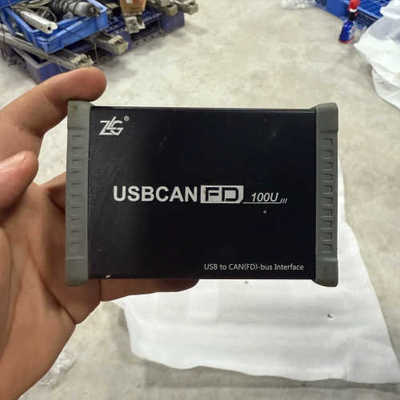 周立功工业级高性能CAN盒，型号USBCANFD-100U议价也可维修