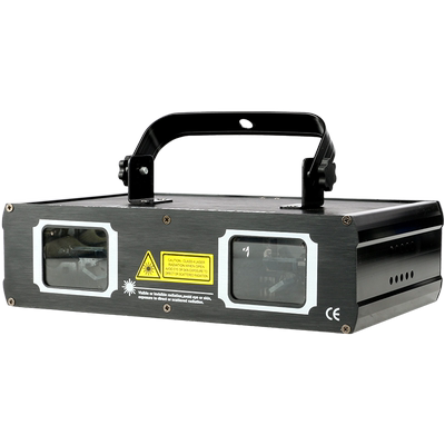 舞台灯光酒吧激光灯ktv闪光灯灯图案声控灯双孔全彩线条清吧效果灯健身房动感单车跳舞灯