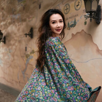 NagarNan-CXN&CAN咖标X系列收藏级湖蓝腰果花小色块卡尼23826#