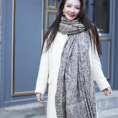 NagarNan-Pashmina系列Gents卡尼Kani那家楠克什米尔手工羊绒披肩