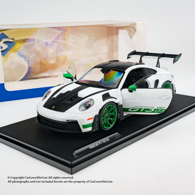 Solido 1:18 保时捷911 GT3 RS Tribute Carrera RS 合金汽车模型