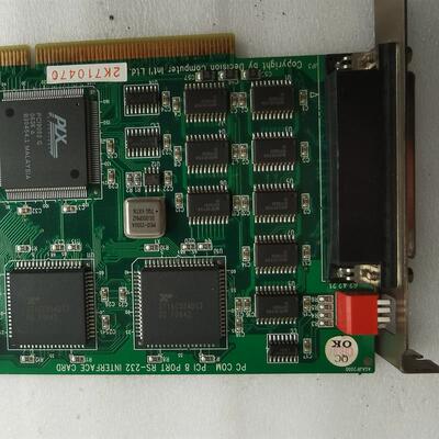 拆机 PC COM PCI 2 PORT RS-232 INTERF ACE CARD串口卡 现货