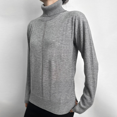 德凯佳羊绒衫时尚高领