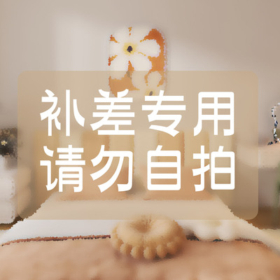 补差专拍定制软包