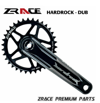 ZRACE 硬石DUB单速直装牙盘 10/11/12速 山地自行车 曲柄170 175