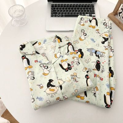 pingu企鹅云朵棉睡衣套装