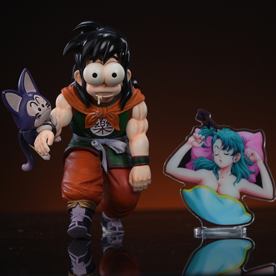 七龙珠动漫周边摆件雅木茶小跟班普尔手办潮玩二次元桌面雕像礼物