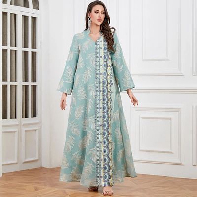 Morocco   Women Dress Embroiery Elegant  Party DressTurkey K