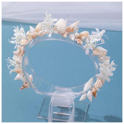 Handmade Garland Headband Seashell Hairbands Flower Designs