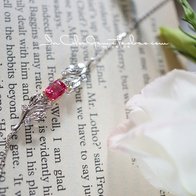 天然沙弗莱18k金手链尖晶石定制