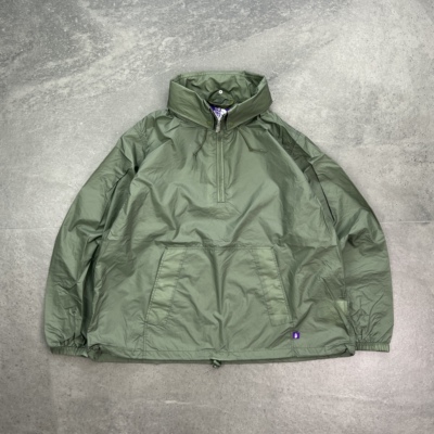 现货 日本紫标 NYLON RIPSTOP FIELD半拉链防晒服冲锋衣