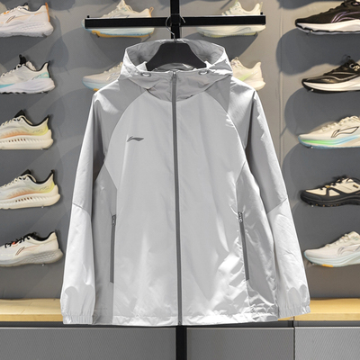 团购系列李宁运动风衣男女春秋款