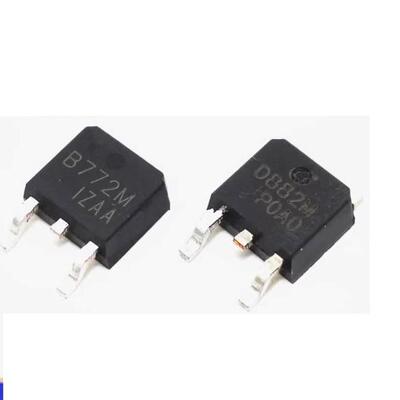 B772M D882M 贴片TO-252 40V/3A 贴片三极管