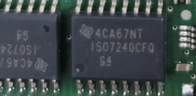 ISO7240CF ISO7240CFQ新能源汽车电脑板数字隔离器芯片
