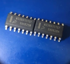 M33897CTEF 汽车电脑板易损通讯芯片 全新