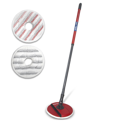 适配微力达vileda拖把头配件旋转粘贴扣式拖把替换布拖把吸水抹布