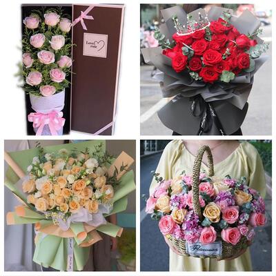 聊城东昌府区阳谷茌平县莘县同城鲜花店三八玫瑰送闺蜜女朋友老婆