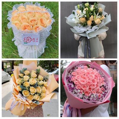 玫瑰花束表白女友老婆生日沈阳辽中区康平法库县新民市同城鲜花店