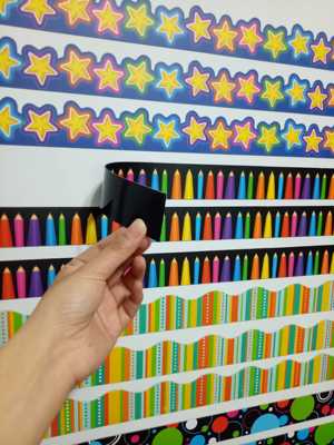 magnetic磁性教室环创背景墙白板