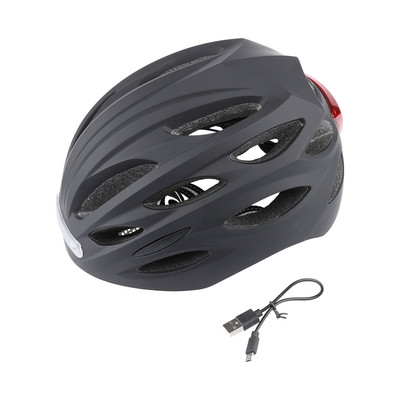 LED Lamp Cycling Bicycle Helmet With LED Tail Light