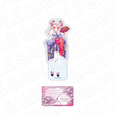 现货 Contents Seed 游戏人生 白 和服 大亚克力立牌 日谷周边