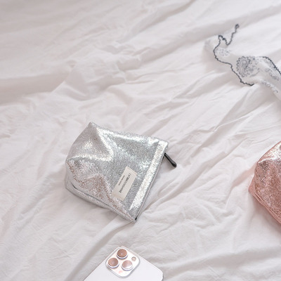 银粉爆闪大容量化妆包