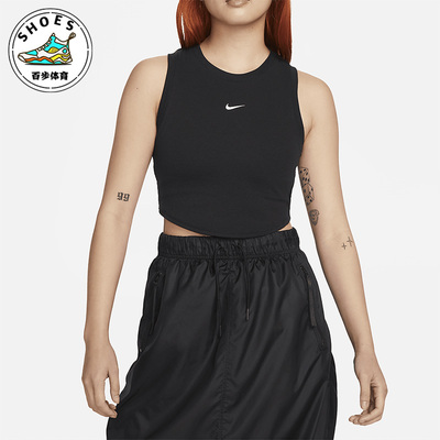 耐克女子运动圆领背心