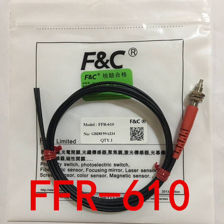 原装全新F&C嘉准传感器FFR-610光纤管FFR-620-I/S/M/L正品保证_虎窝淘