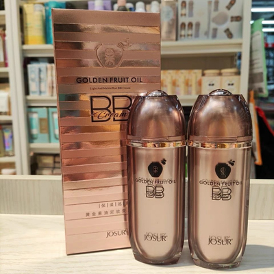 玖瑟976黄金果油定妆变脸BB霜遮瑕持久不脱妆保湿提亮粉底网红款