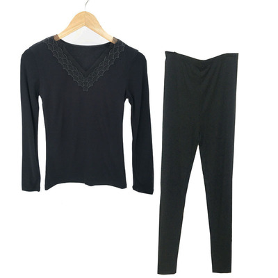 柔软长袖薄绒保暖内衣桑扶兰