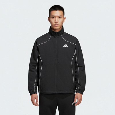 训练立领梭织防风夹克外套