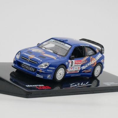 ixo 1:43 Citroen Xsara WRC 2006雪铁龙赛纳拉力赛合金玩具车模