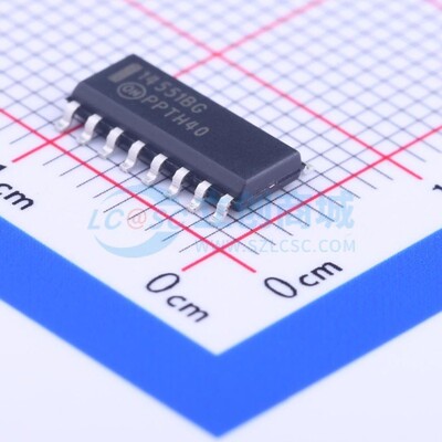 模拟开关/多路复用器 MC14551BDR2G SOIC-16 onsemi(安森美)