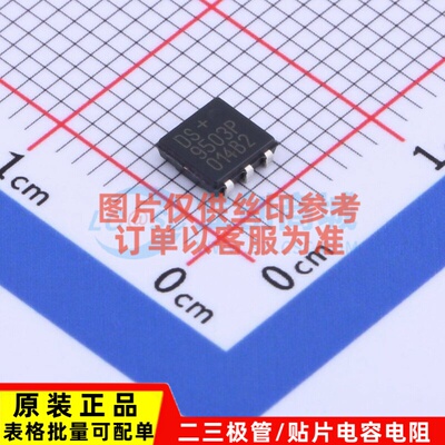 静电保护器(TVS/ESD) DS9503P+T TSOC-6 ADI(亚德诺) 电子元器件